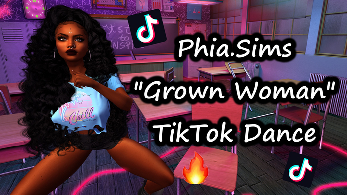 Second Life Marketplace - Phia.Sims Grown Woman TikTok Dance Animation